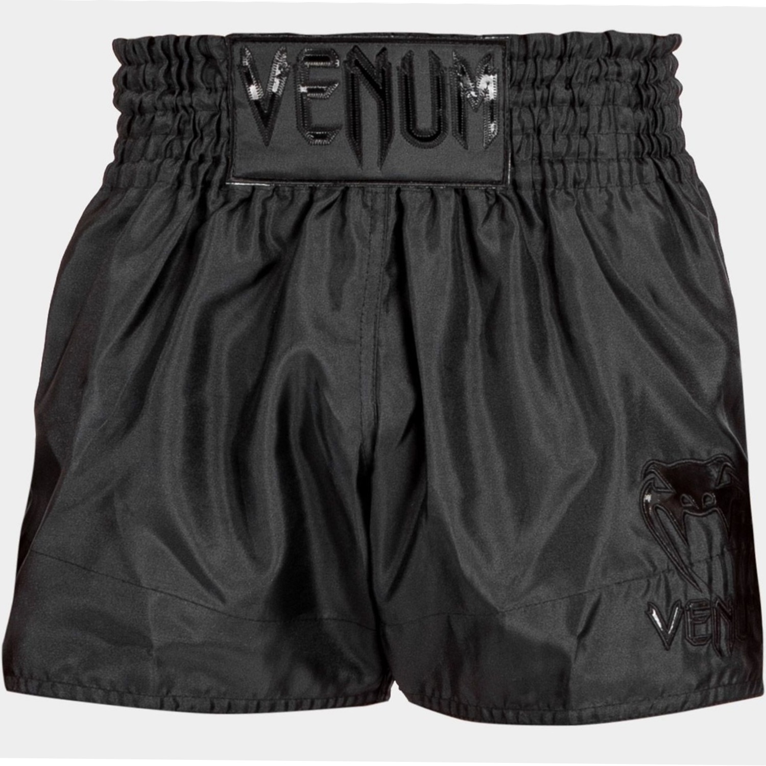 Venum Classic Muay Thai Kickboxing Shorts Venum Black Black - FIGHTWEAR ...