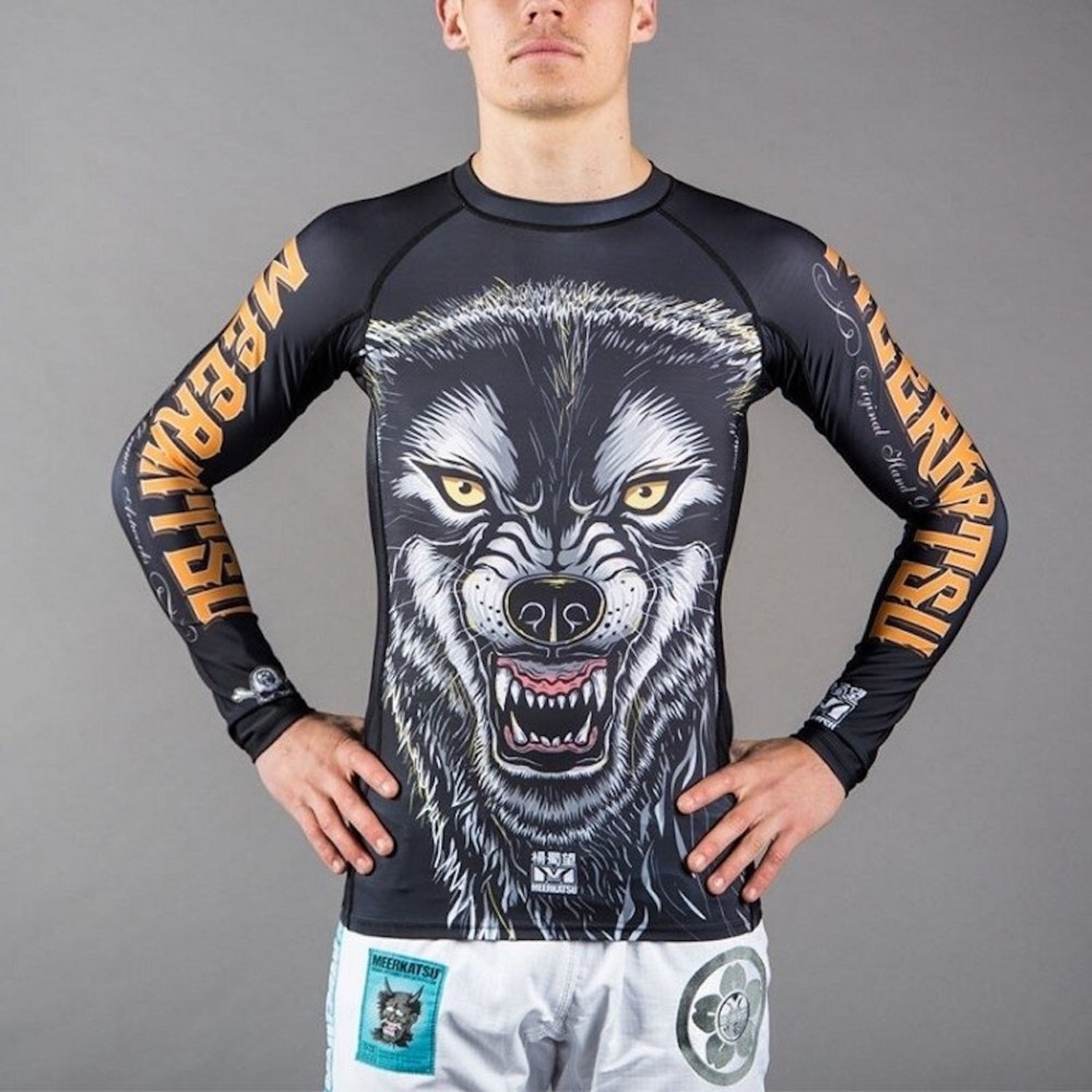 Meerkatsu Graceful CERBERUS Rash Guard - FIGHTWEAR SHOP EUROPE