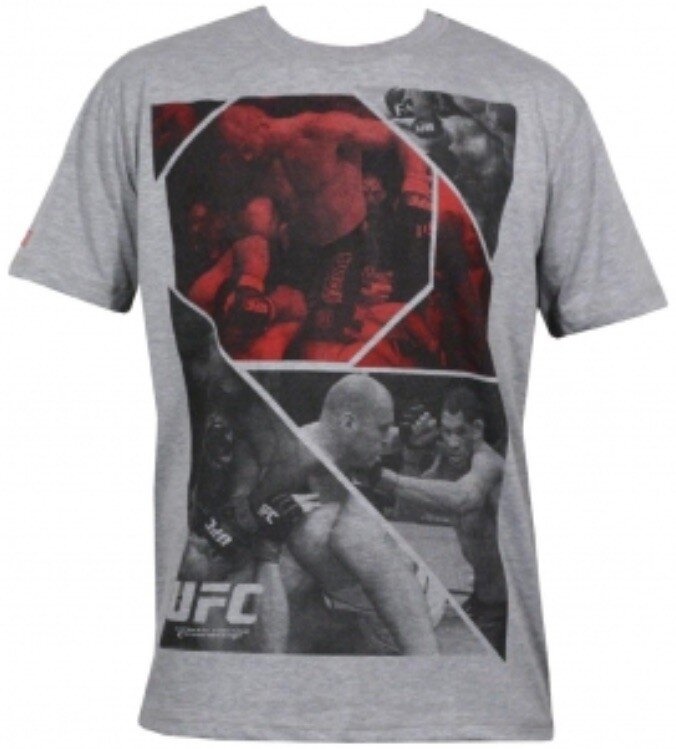 UFC Section MMA T Shirt Grey - FIGHTWEAR SHOP EUROPE