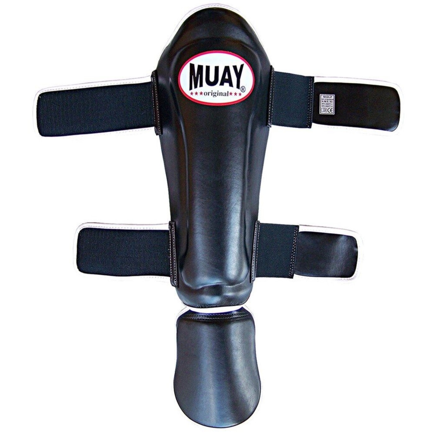 MUAY Kickboxing Shinguards Black - FIGHTWEAR SHOP EUROPE