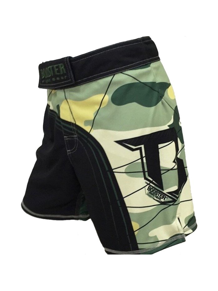 Booster MMA Fight Shorts Enforced Camo | MMA Clothing - FIGHTWEAR SHOP ...