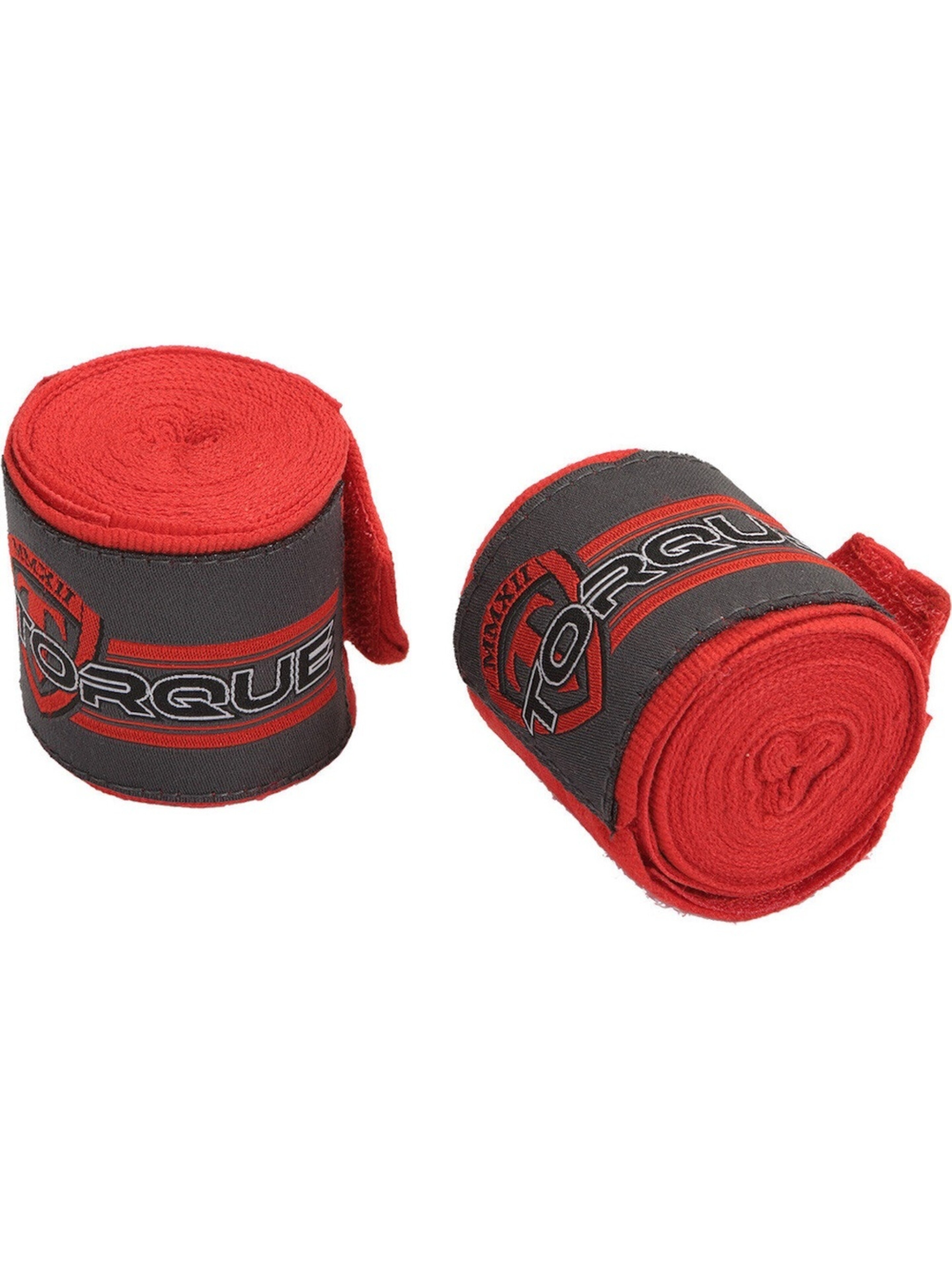 Torque Sports Velocity Hand Wraps Bandage 260 cm Red - FIGHTWEAR SHOP ...