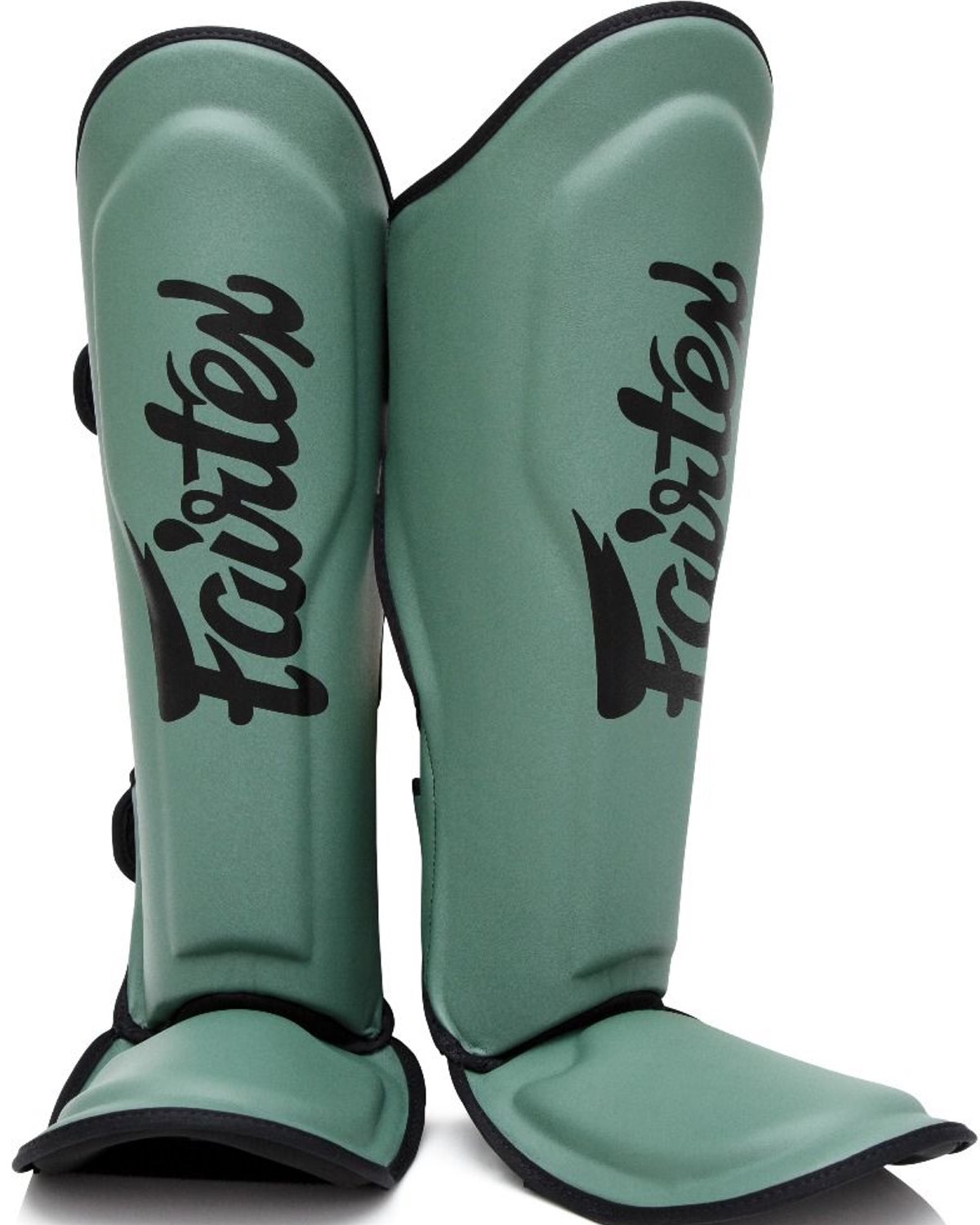 Fairtex Booster FXB Kickboxing Shinguards Green - FIGHTWEAR SHOP EUROPE