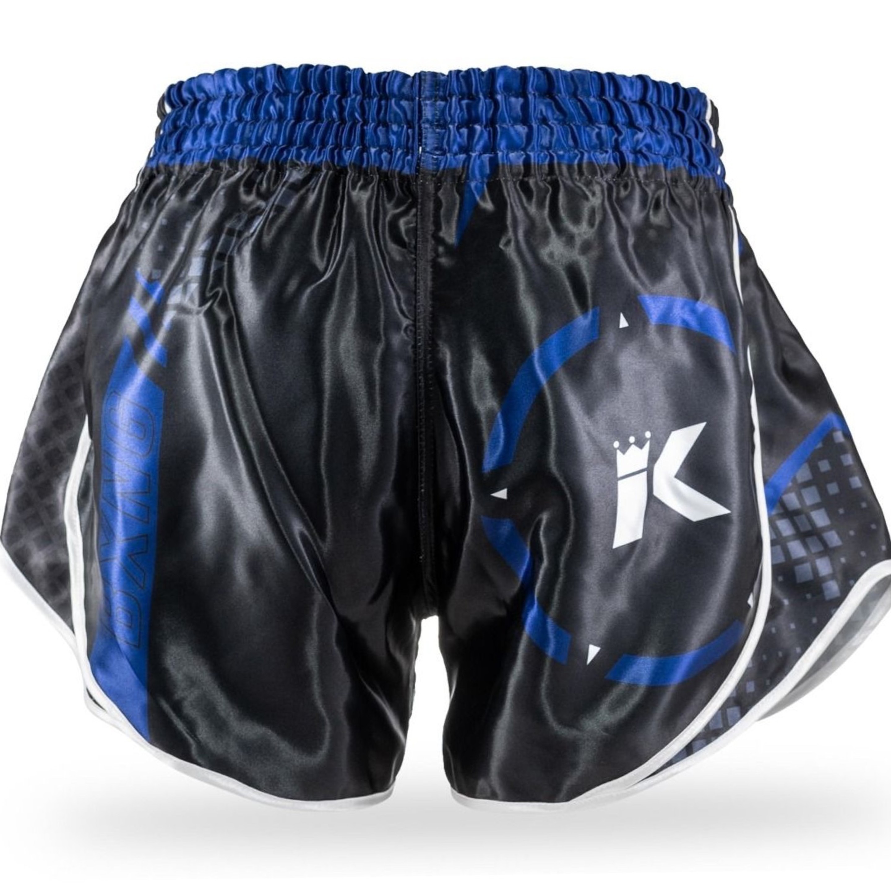 King Stormking 3 Muay Thai Kickboxing Shorts Black Blue - FIGHTWEAR ...