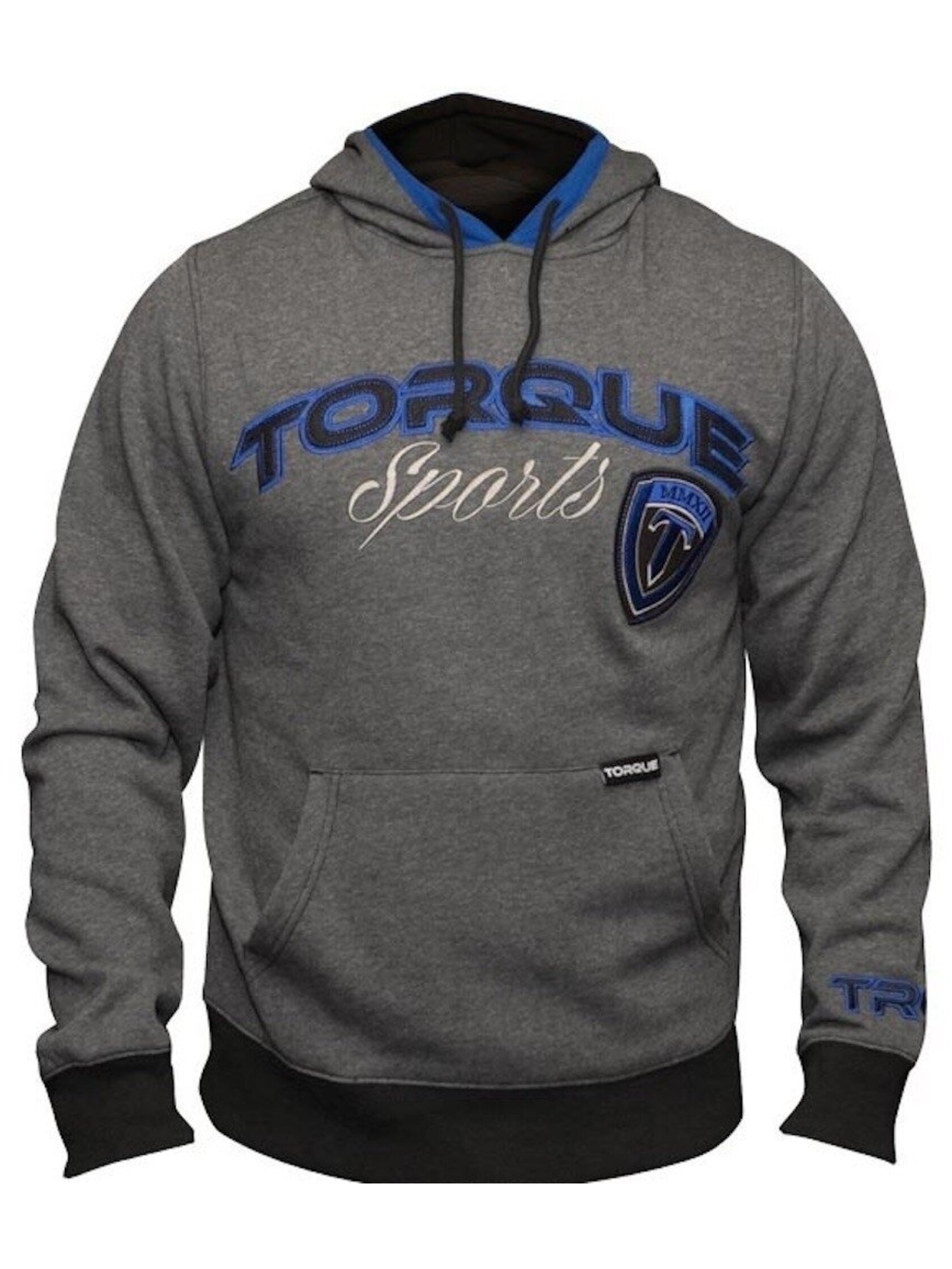 Torque Sports Tornado Combat Hoodie Grey - FIGHTWEAR SHOP EUROPE