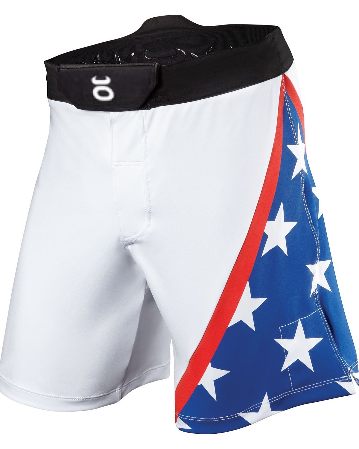 Tenacity USA Resurgence MMA Fight Shorts Wit - Fightwear Shop Nederland