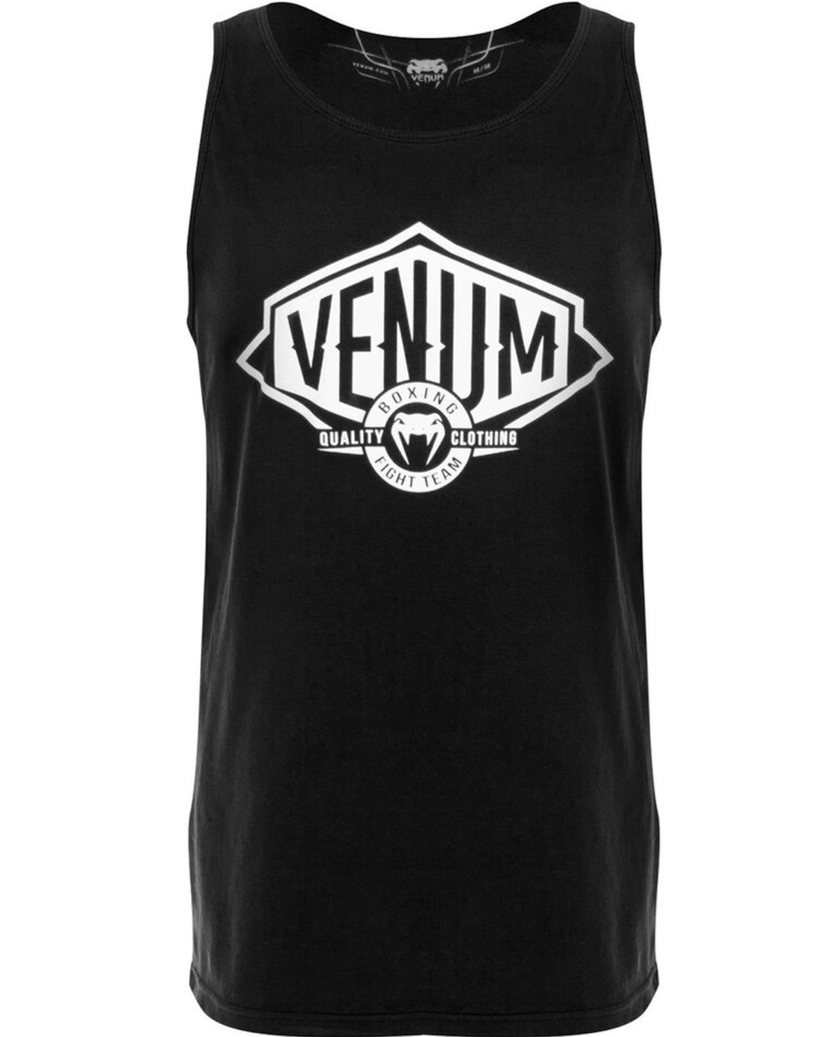 Venum Stamp Tank Top Cotton Black - FIGHTWEAR SHOP EUROPE