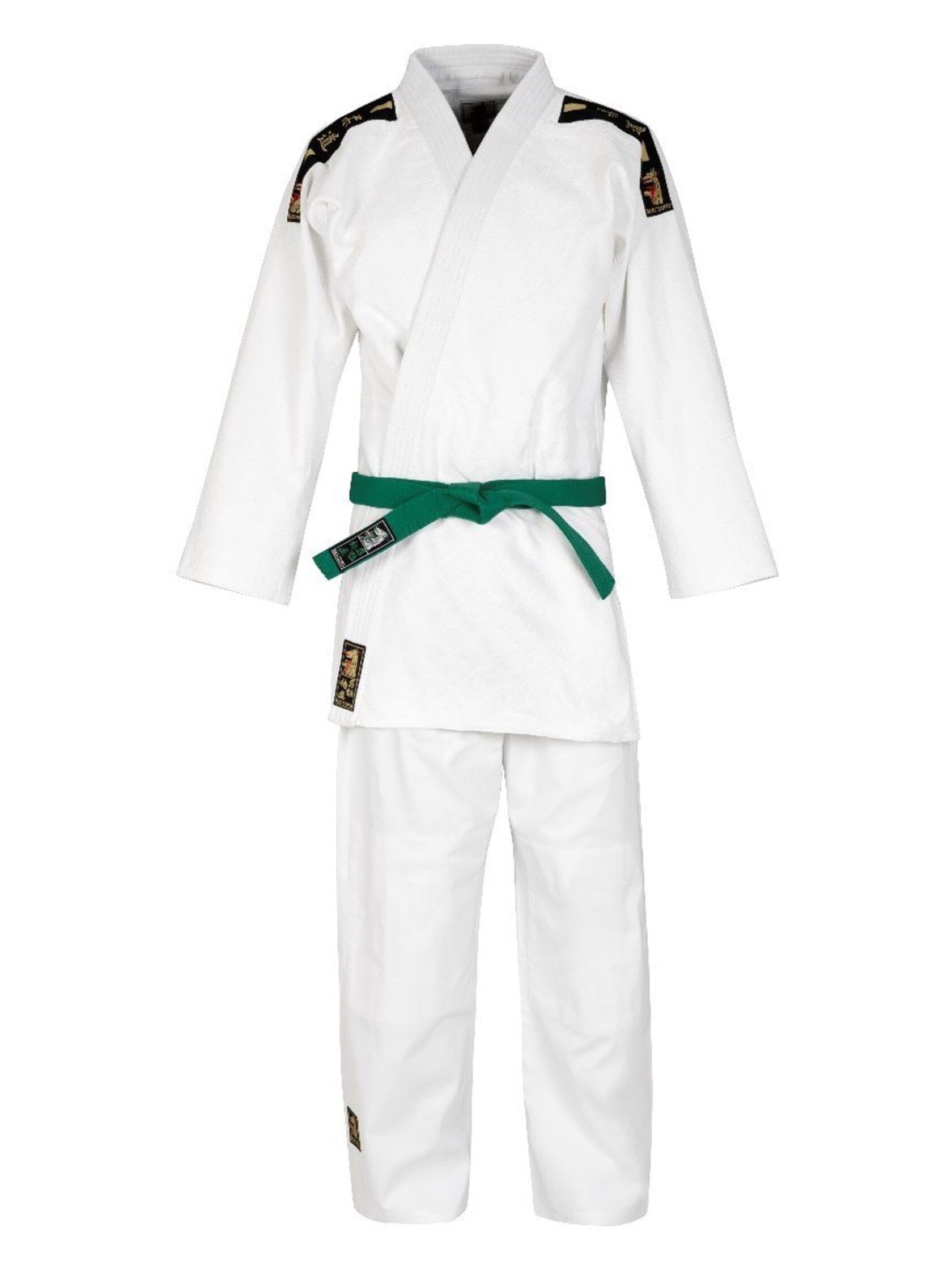 Matsuru judo suit Judo Club With Label 0016 White - FIGHTWEAR SHOP EUROPE