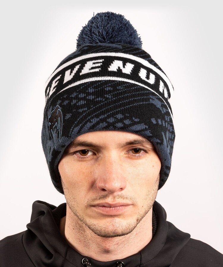 Venum Performance Beanie Navy Blue White - FIGHTWEAR SHOP EUROPE