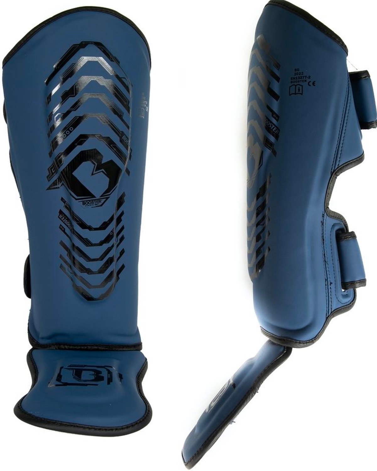 Booster Kids Shinguards SG YOUTH ELITE V2.4 Blue - FIGHTWEAR SHOP EUROPE