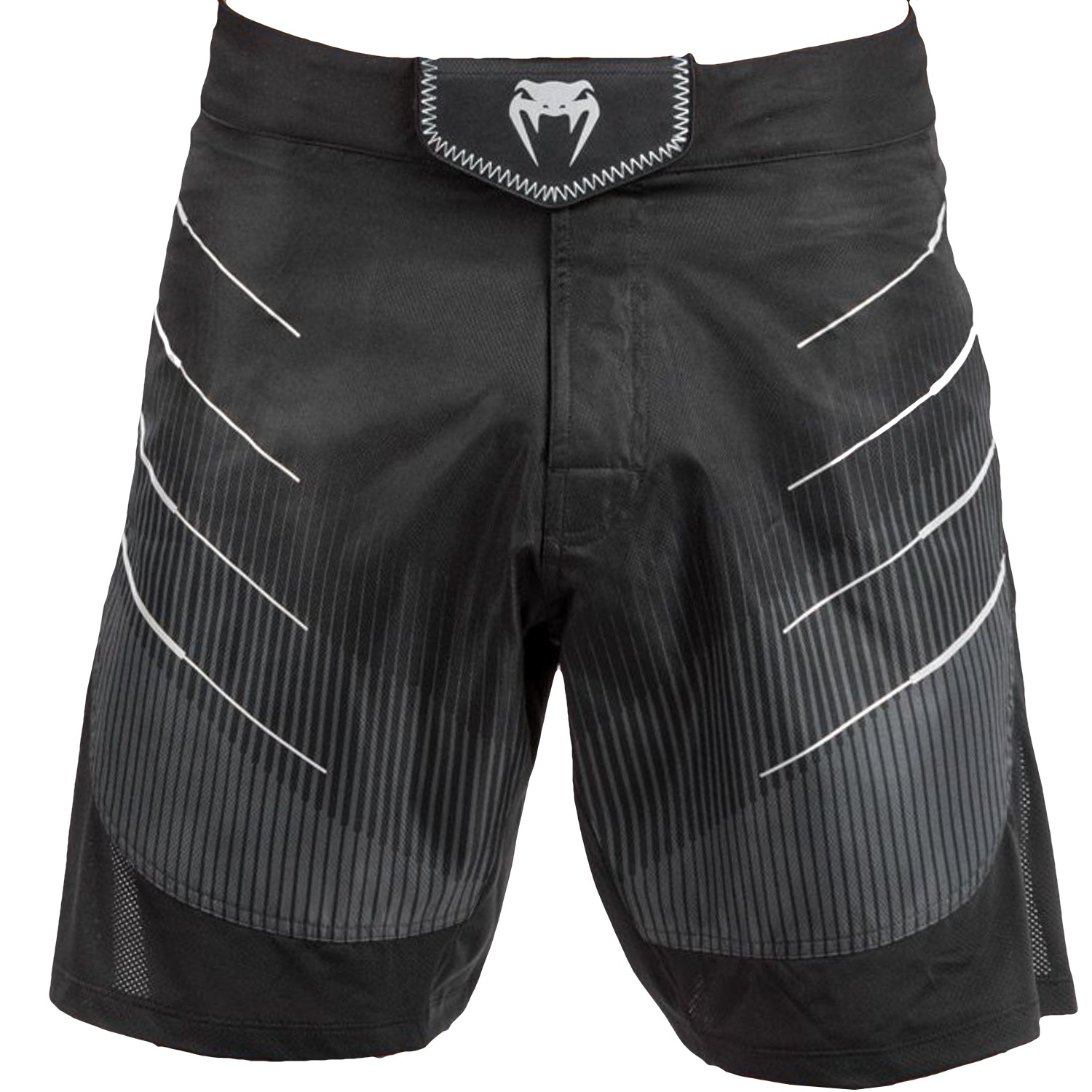 Venum Biomecha Fightshort Zwart Grijs - FIGHTWEAR SHOP NEDERLAND
