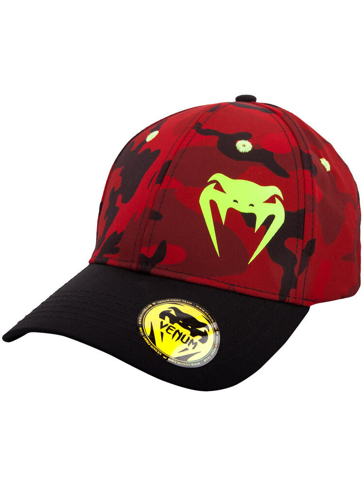 Venum Atmo Camo Cap Red | Venum Fight Company - FIGHTWEAR SHOP EUROPE