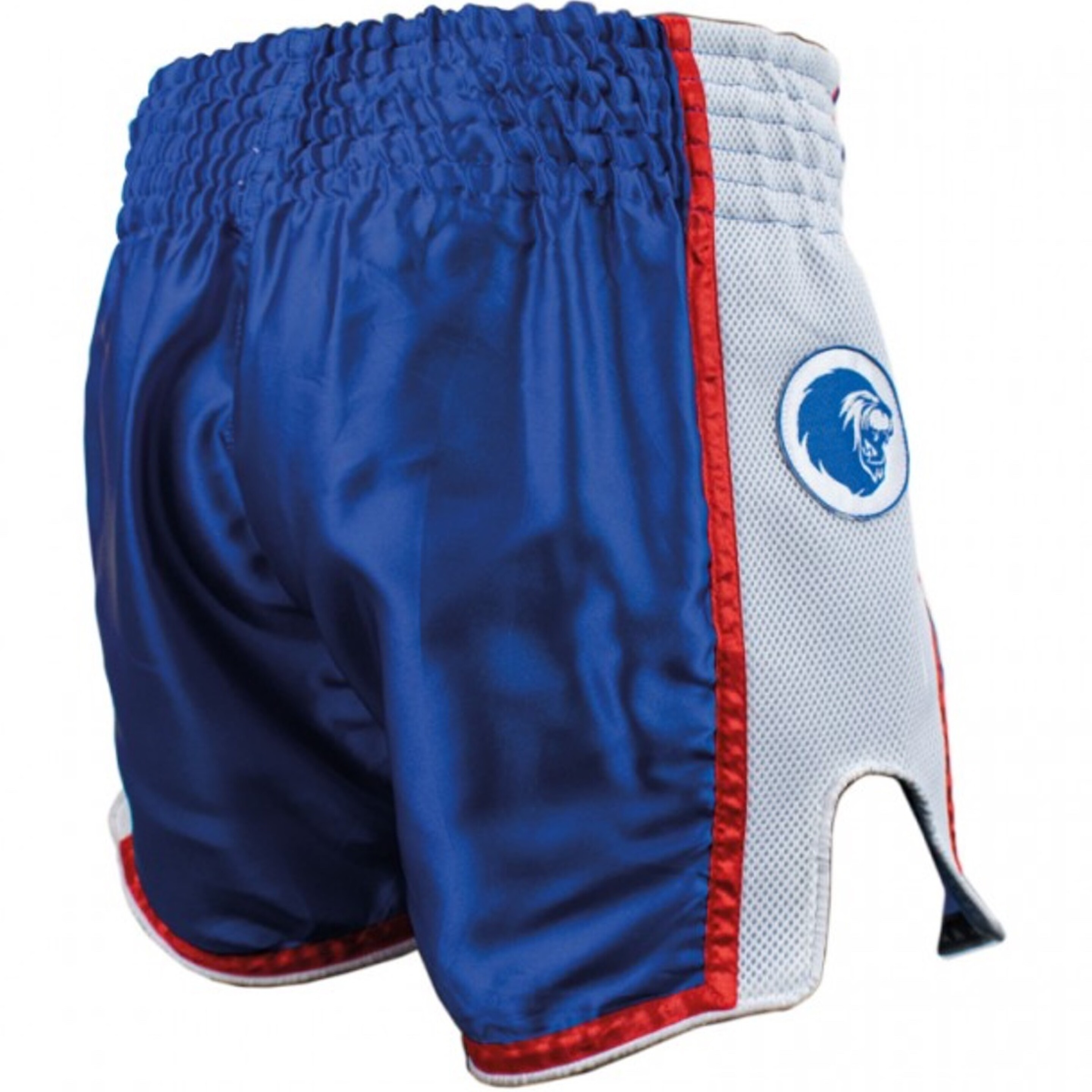 Super Pro Muay Thai Kickboxing Pants Stripes Blue White - FIGHTWEAR ...