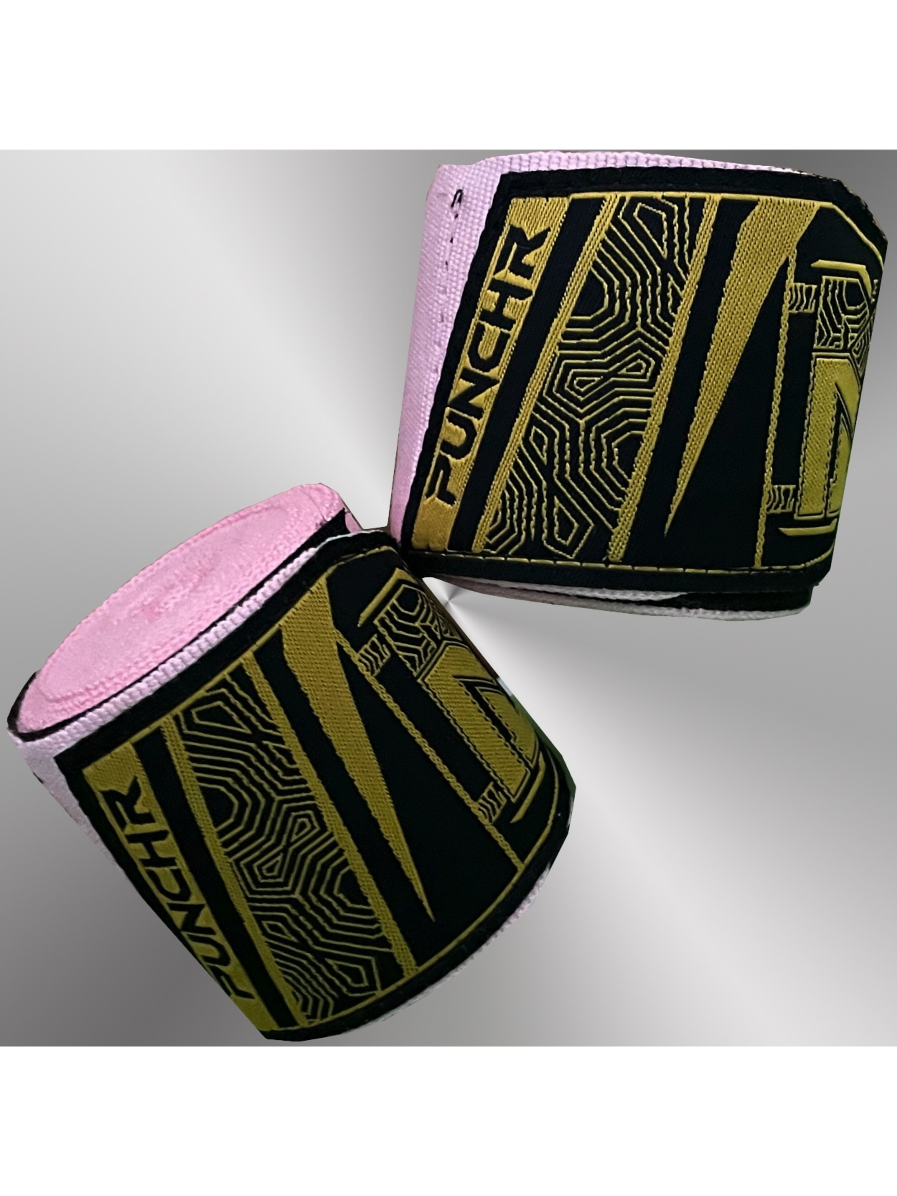 PunchR™ Premium Boxing Hand Wraps 350 cm Pink - FIGHTWEAR SHOP EUROPE
