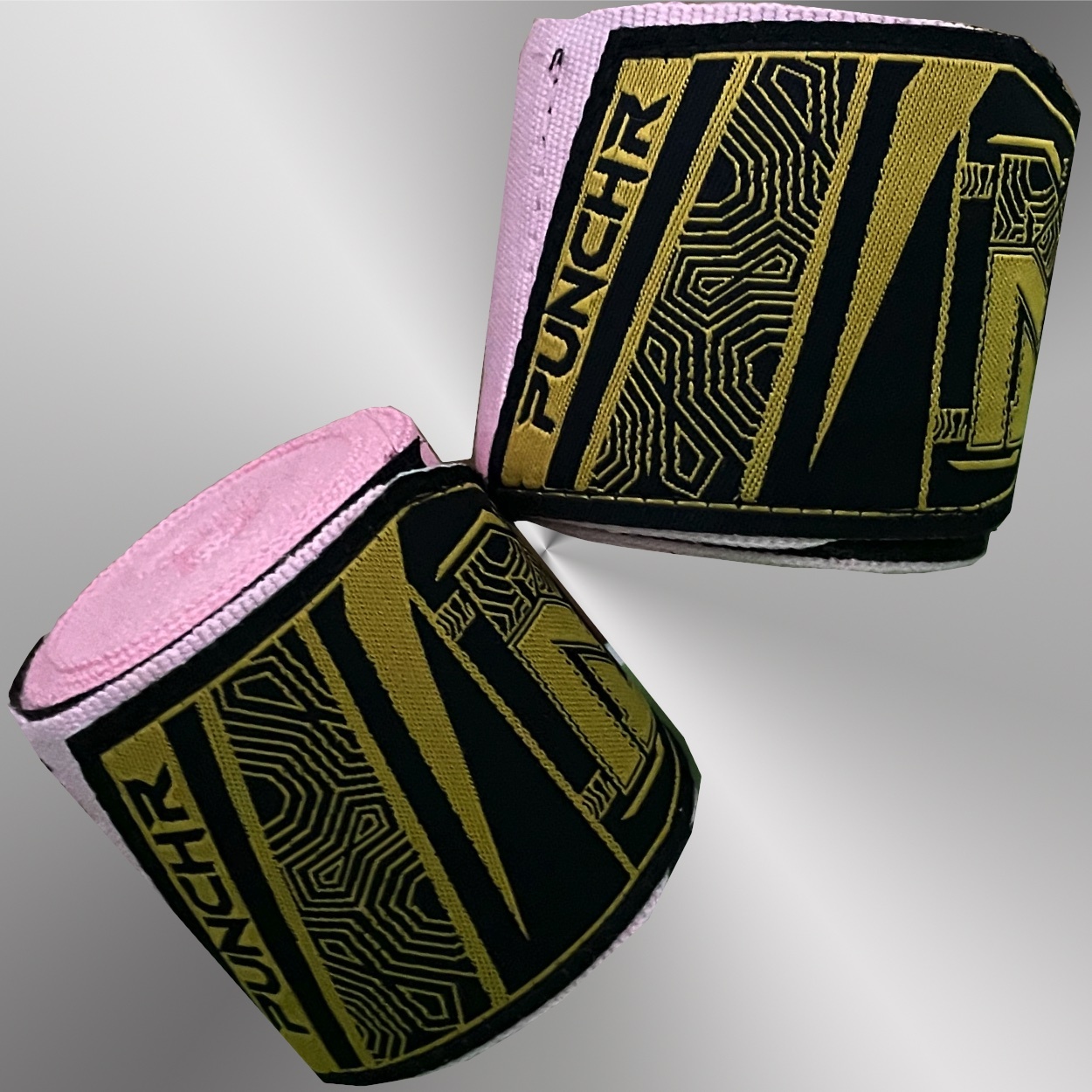 PunchR™ Premium Boxing Hand Wraps 350 cm Pink - FIGHTWEAR SHOP EUROPE