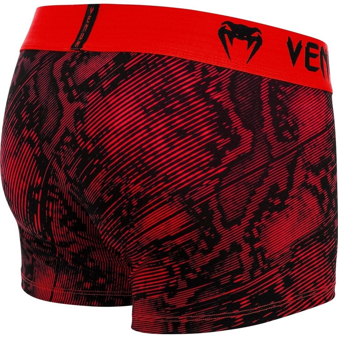 Venum Underwear FUSION Boxer Shorts Black Red - FIGHTWEAR SHOP EUROPE