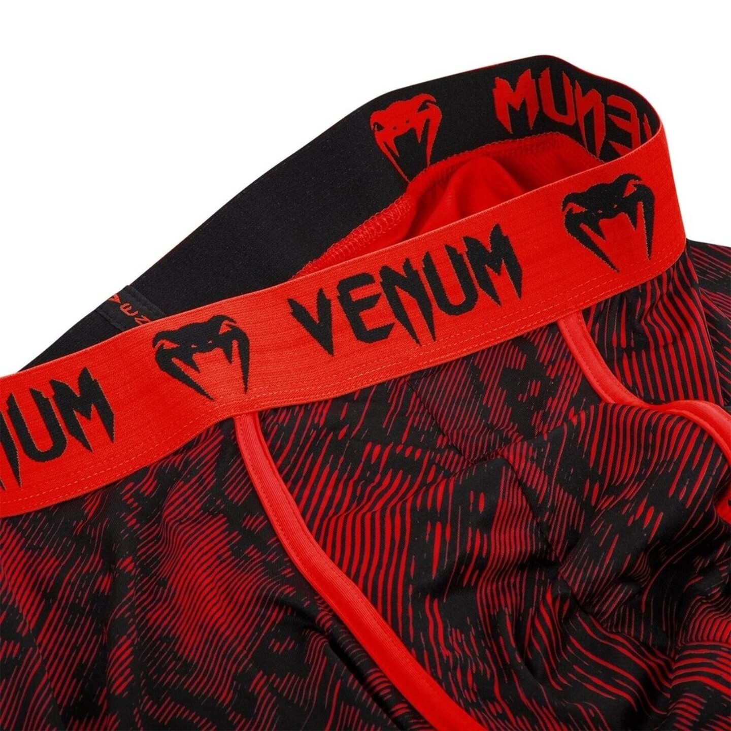 Venum Underwear FUSION Boxer Shorts Black Red - FIGHTWEAR SHOP EUROPE