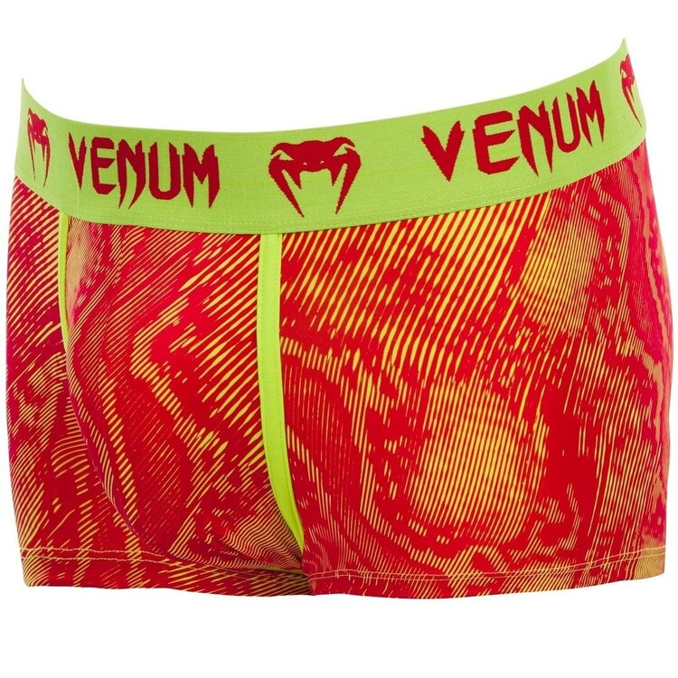 Venum Underwear FUSION Boxer Shorts Red Yellow - FIGHTWEAR SHOP EUROPE