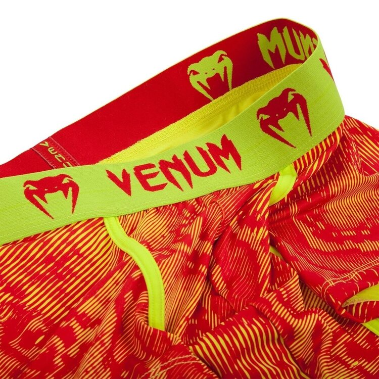 Venum Underwear FUSION Boxer Shorts Red Yellow - FIGHTWEAR SHOP EUROPE