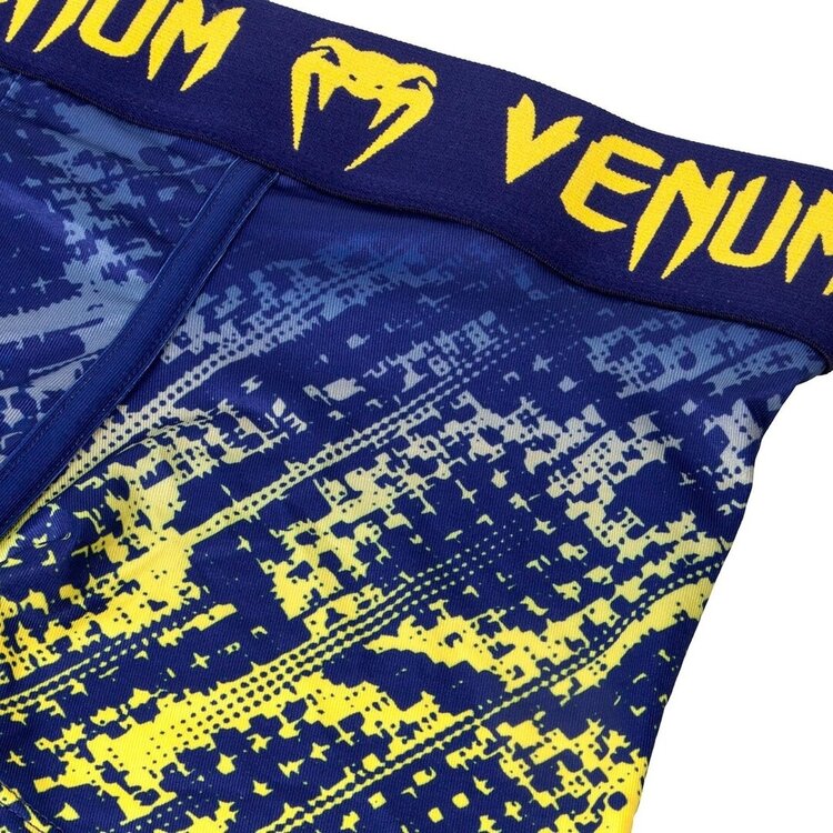 Venum Underwear TROPICAL Boxer Shorts Blue Yellow - FIGHTWEAR SHOP EUROPE