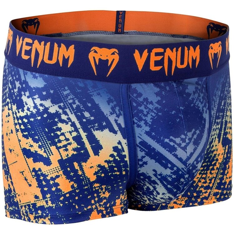 Venum Underwear TROPICAL Boxer Shorts Blue Orange - FIGHTWEAR SHOP EUROPE