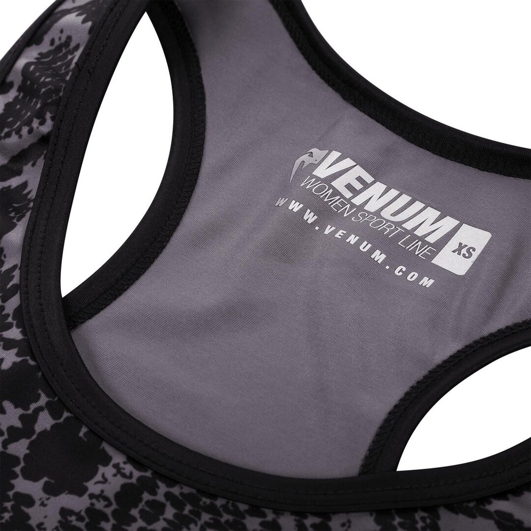 Venum Ladies FUSION Top Women Sports Bra Snake Black - FIGHTWEAR SHOP ...