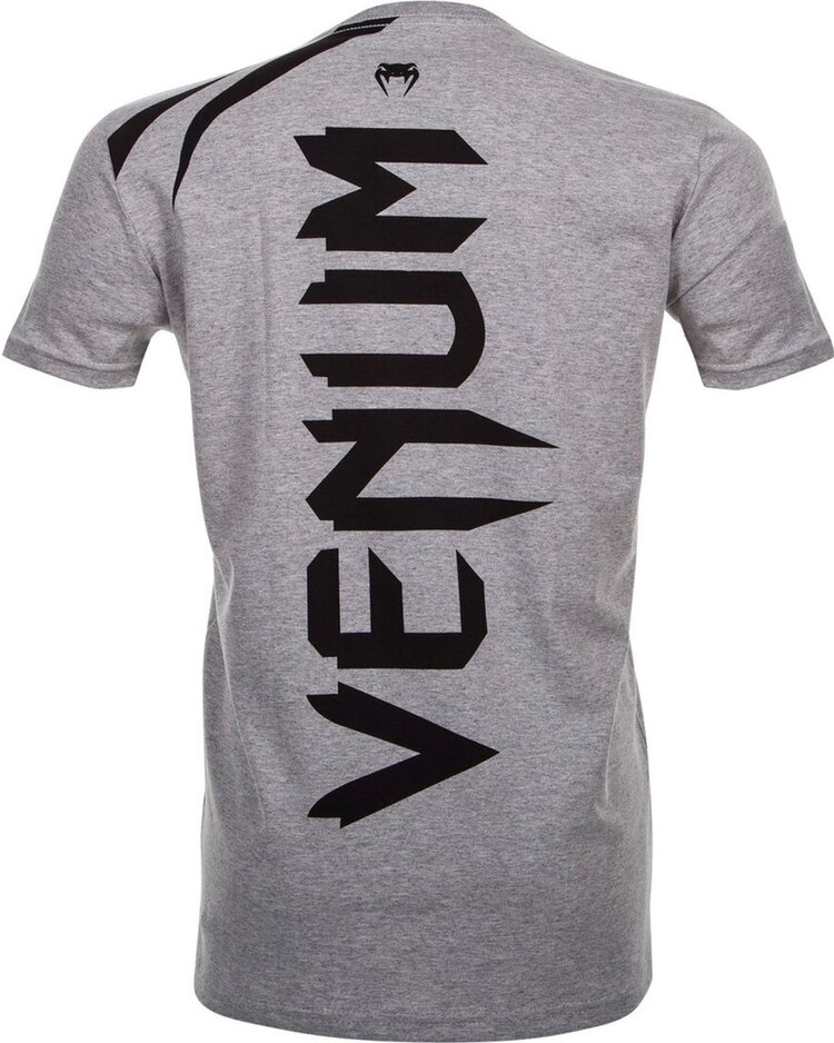 Venum Training T-Shirt Cotton Grey - FIGHTWEAR SHOP EUROPE