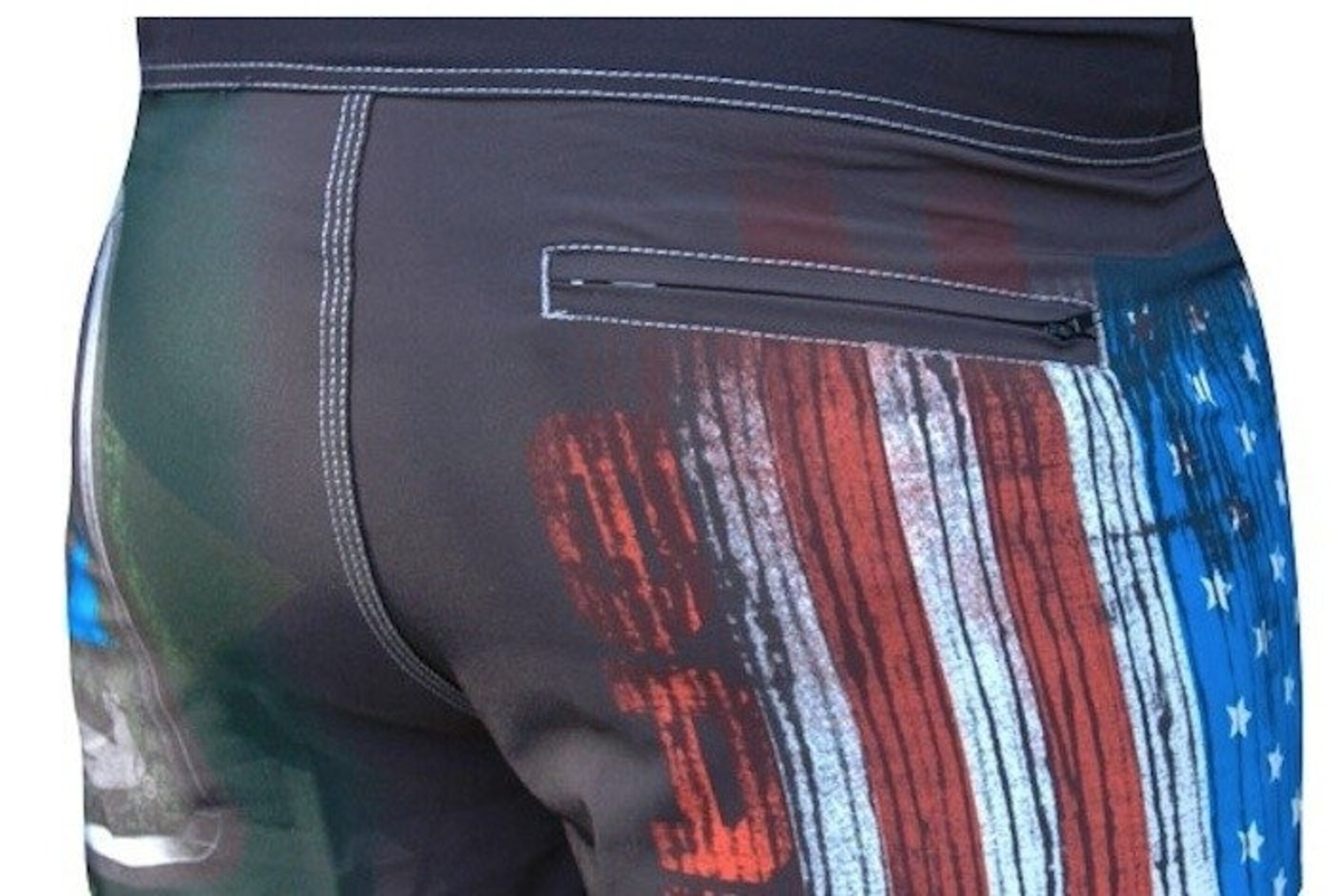 Bad Boy Brazil USA Board Shorts Black - FIGHTWEAR SHOP EUROPE