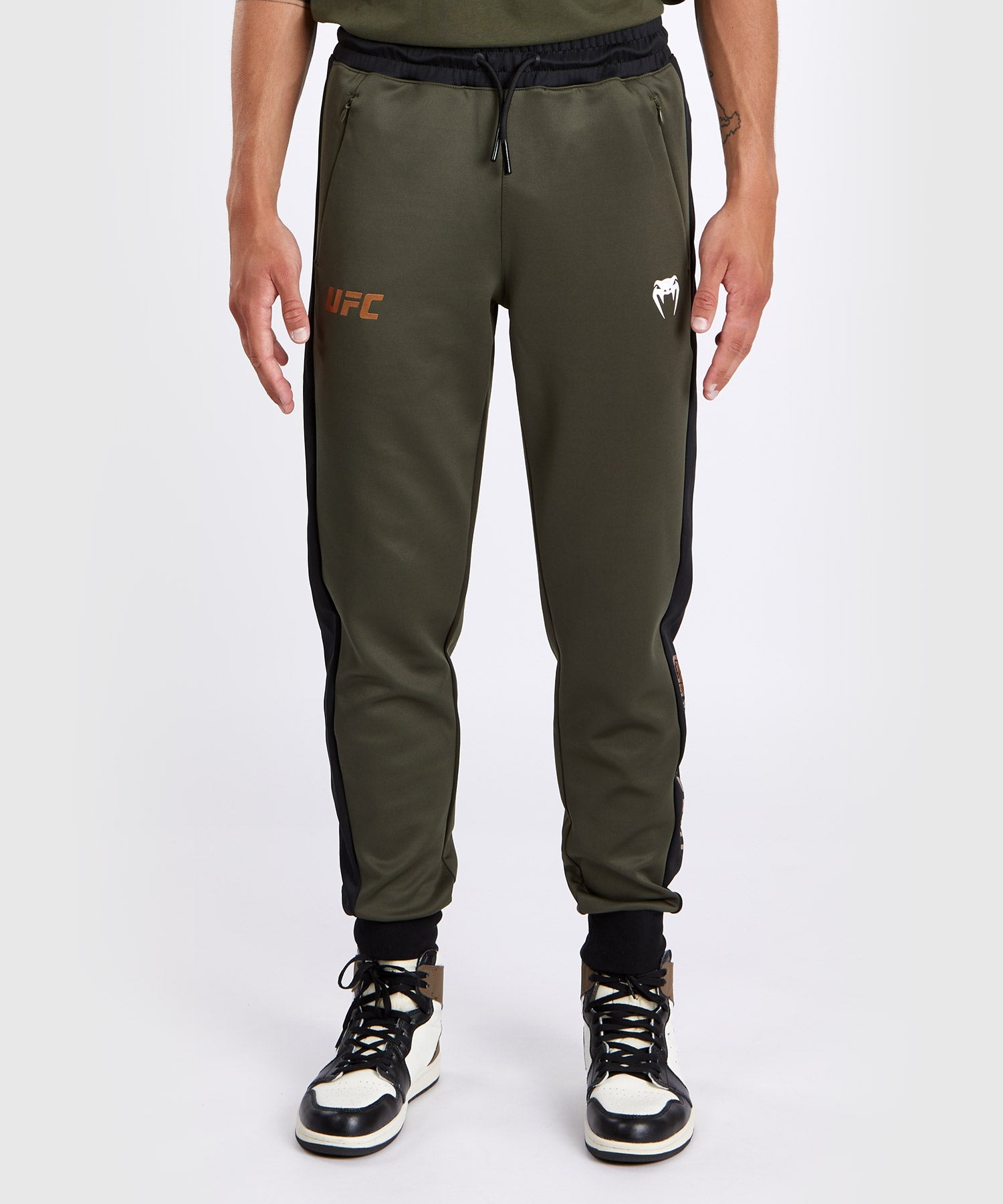UFC x Venum Adrenaline Fight Week Jogging Pants Khaki Bronze ...