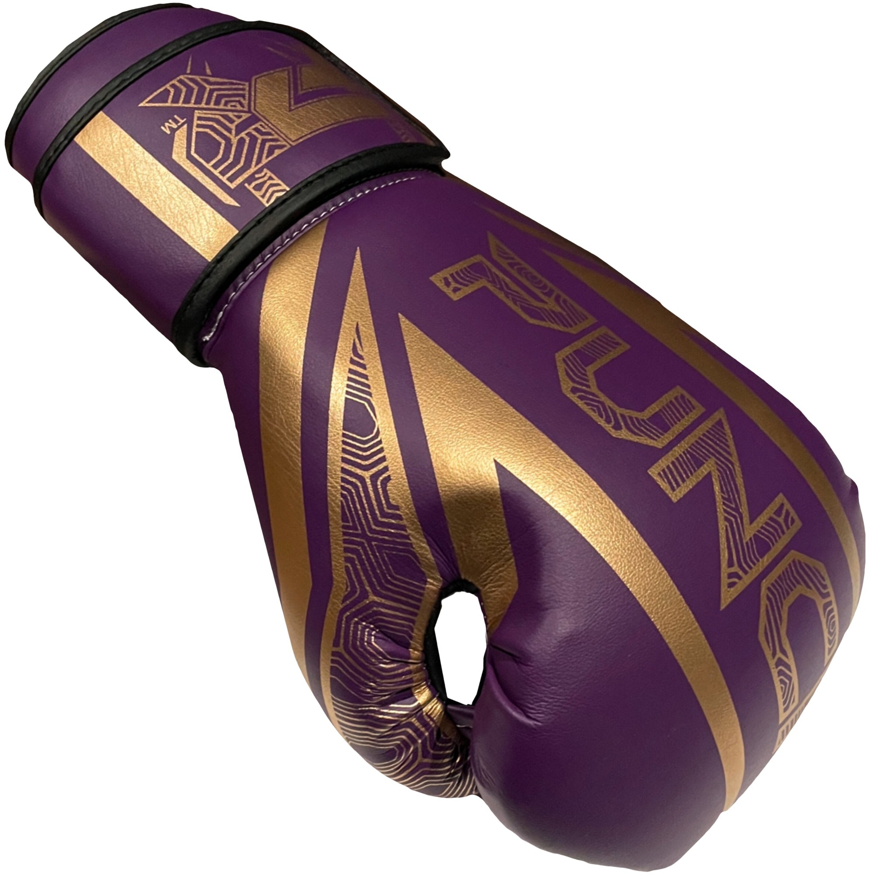 PunchR™ Electric Boxing Gloves Purple Gold - FIGHTWEAR SHOP EUROPE