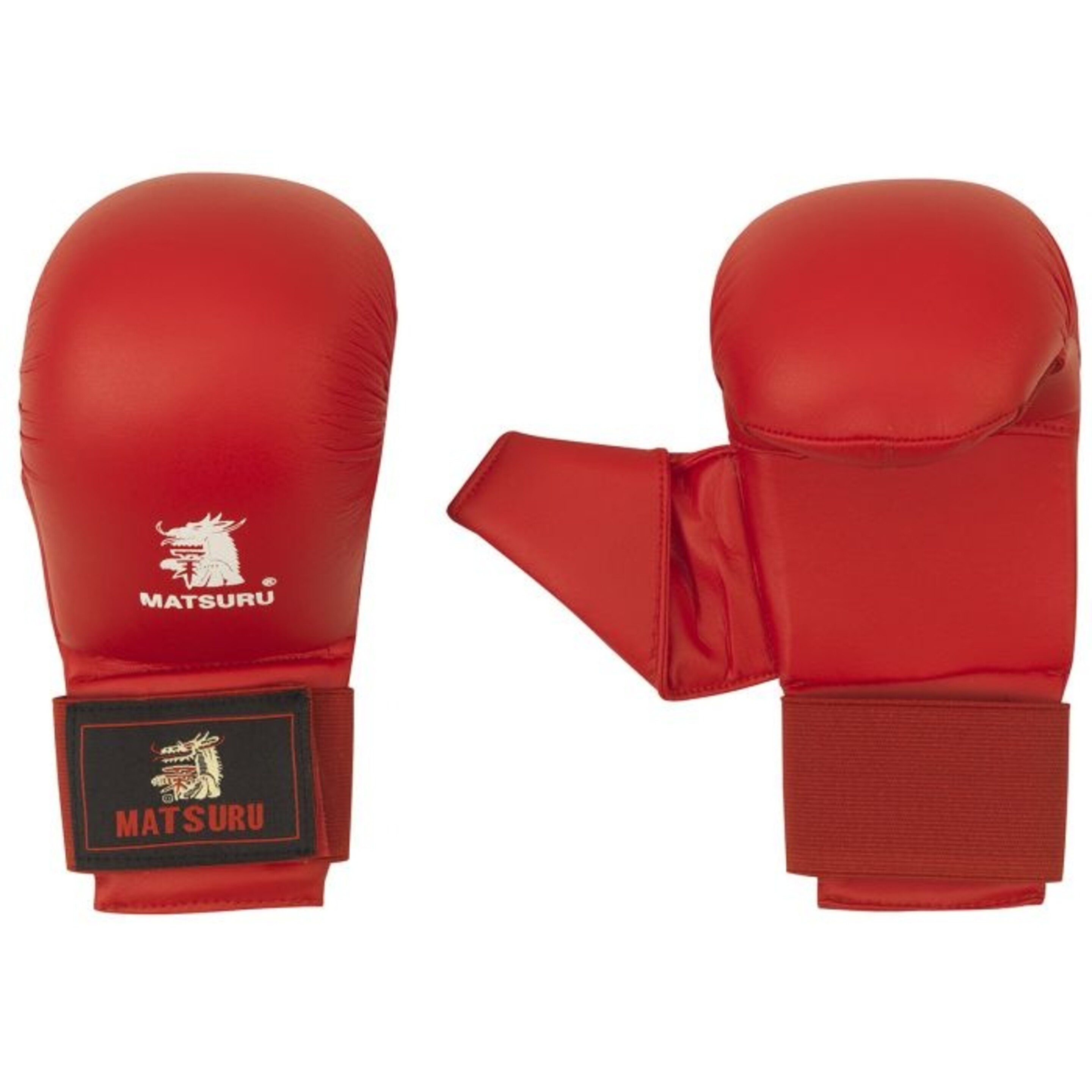 Matsuru Karate Vuist Met Duim Rood - FIGHTWEAR SHOP NEDERLAND