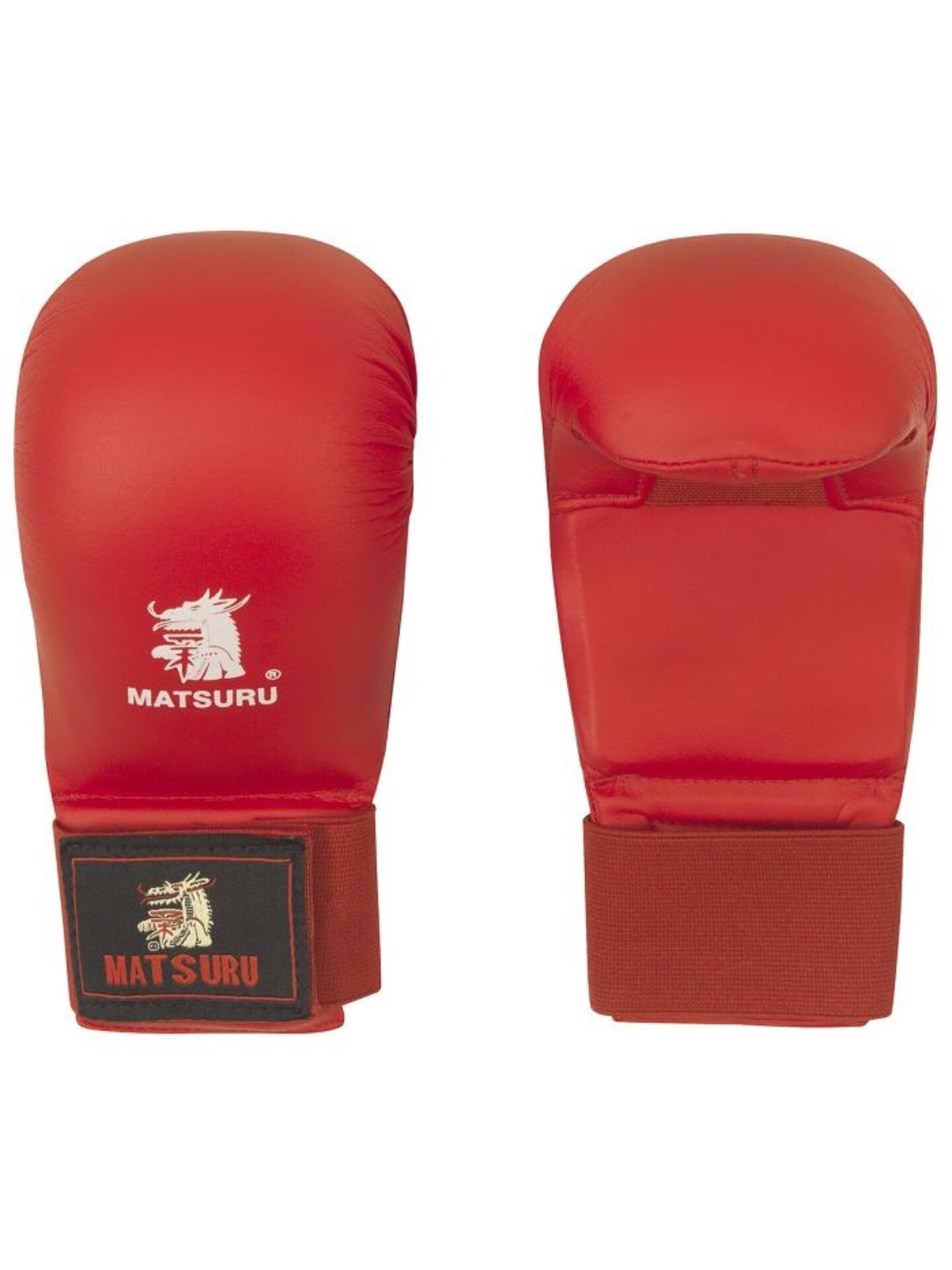 Matsuru Karate Vuist zonder Duim Rood - FIGHTWEAR SHOP NEDERLAND