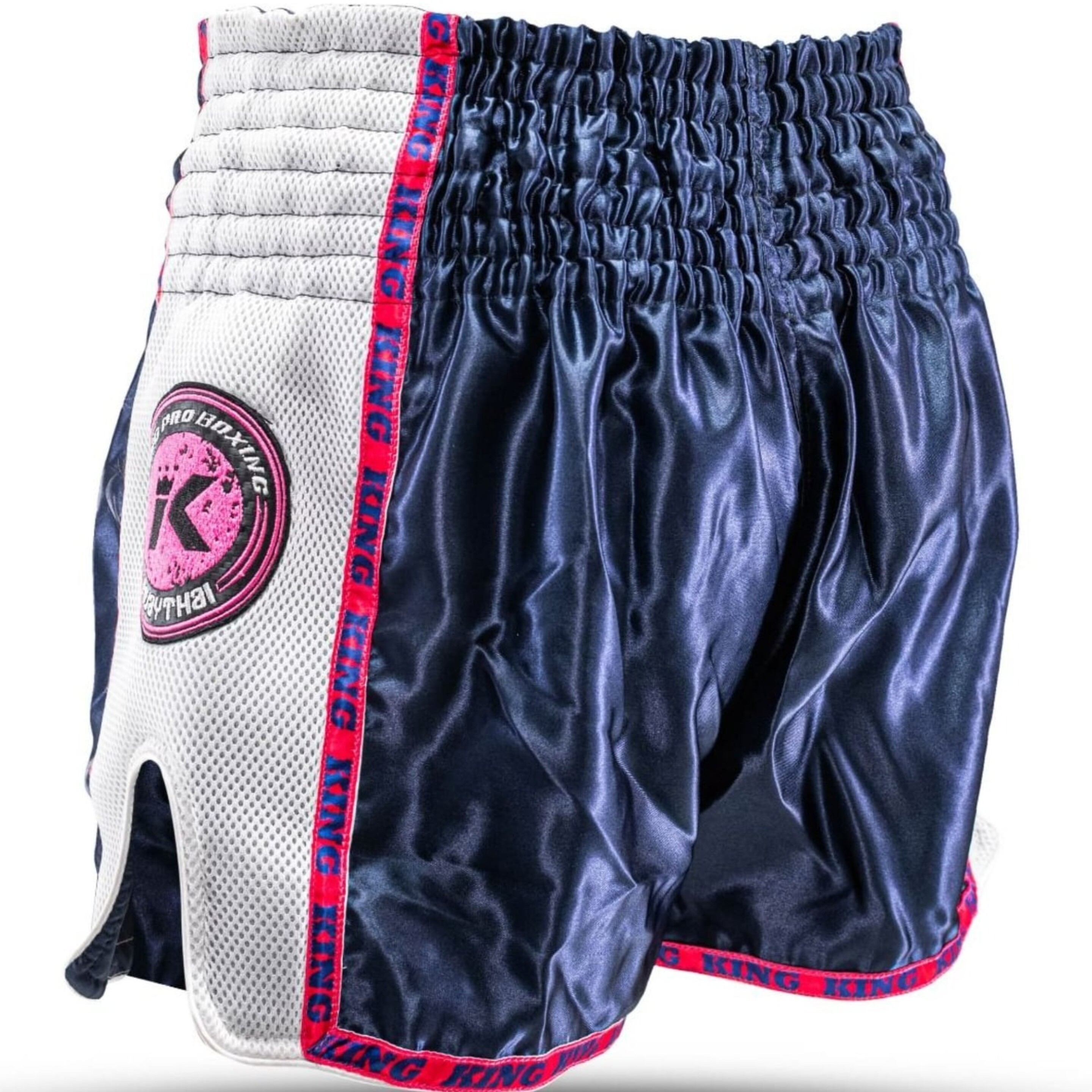 King Muay Thai Kickboxing Shorts KPB NEON 1 Blue Pink - FIGHTWEAR SHOP ...