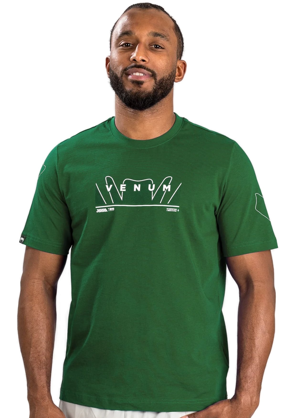Venum Snake Print T-Shirt Cotton Khaki - Fightwear Shop - Europe