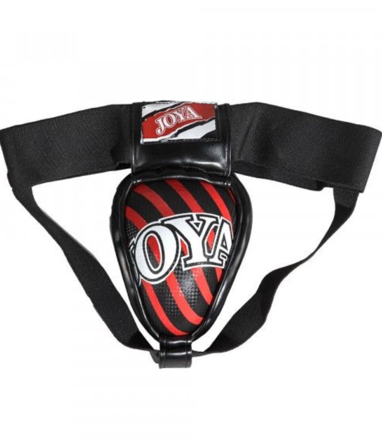 Joya Groin Guard Steel Cross Protector Black Red - FIGHTWEAR SHOP EUROPE
