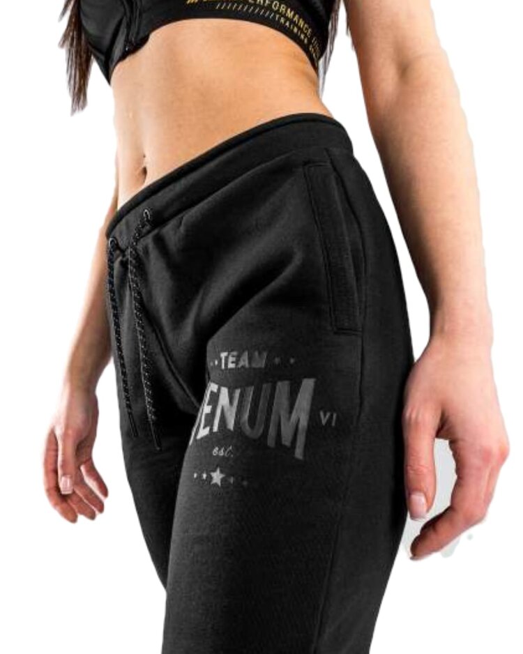 Venum TEAM 2.0 Joggers Sweatpants Women Black Black - FIGHTWEAR SHOP EUROPE