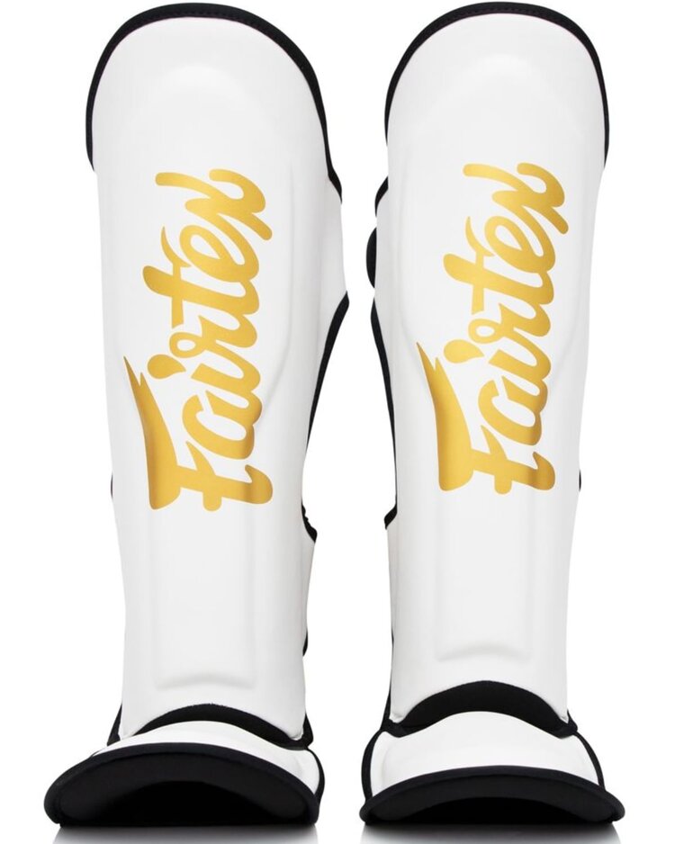 Fairtex Booster FXB Kickboxing Shinguards Black - FIGHTWEAR SHOP EUROPE