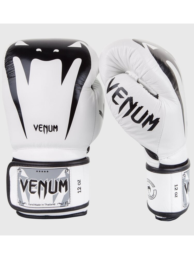 Venum Fight Gear | Venum Boxing Gloves Giant Black White - FIGHTWEAR ...