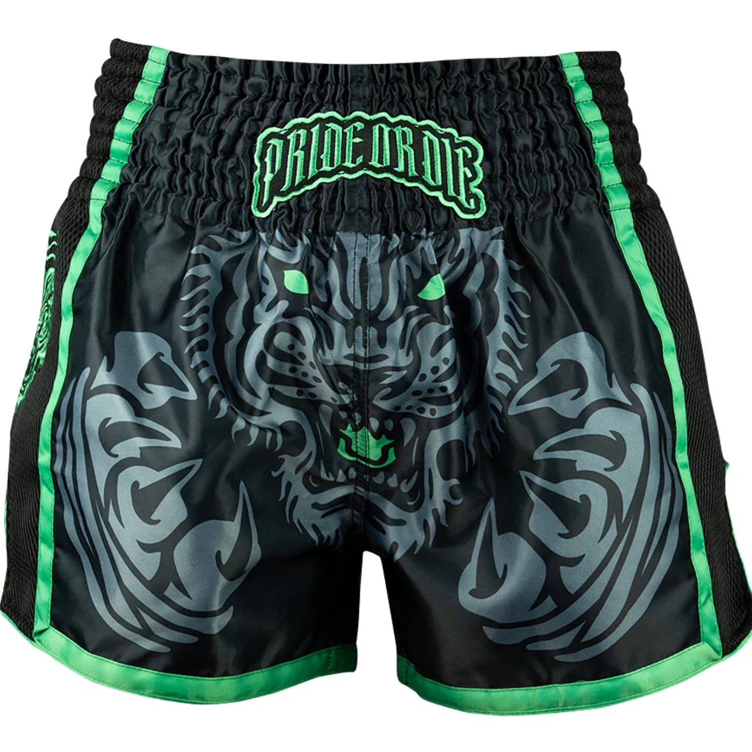 PRIDE or DiE "Tiger Thai Boxing" Muay Thai Shorts - FIGHTWEAR SHOP EUROPE