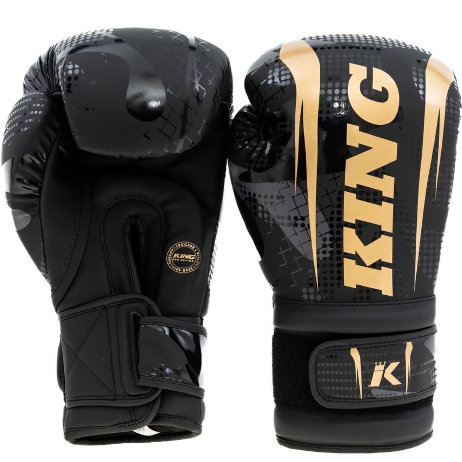 King Pro Boxing Shogun Series 2 Boxing Gloves Camo Gold - Fightwear ...