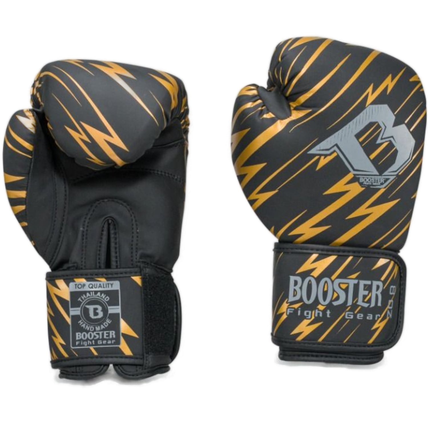 Booster Fightgear Youth Combat Series 1 Boxing Gloves Black Yellow ...
