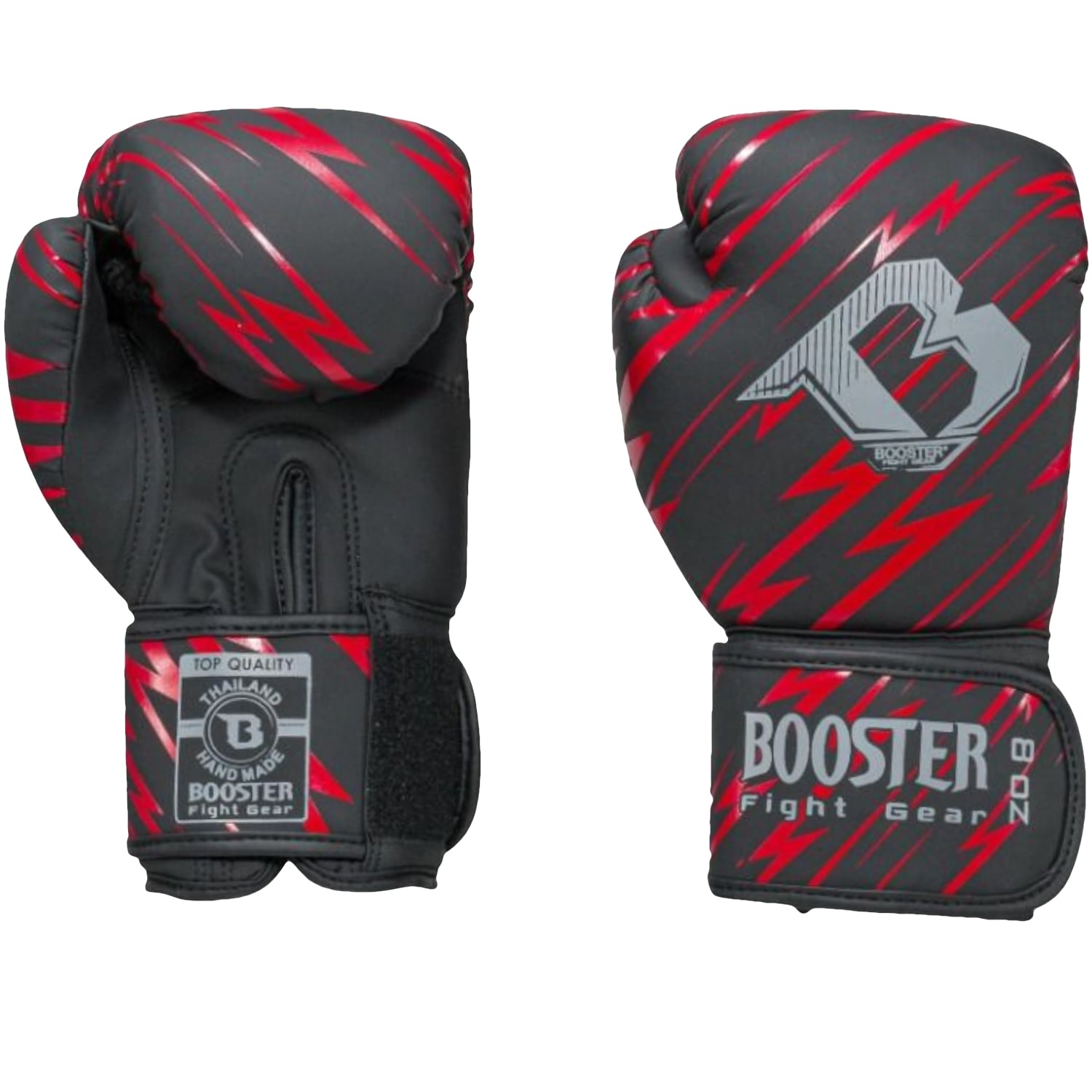 Booster Fightgear Youth Combat Series 2 Boxhandschuhe Schwarz Rot ...