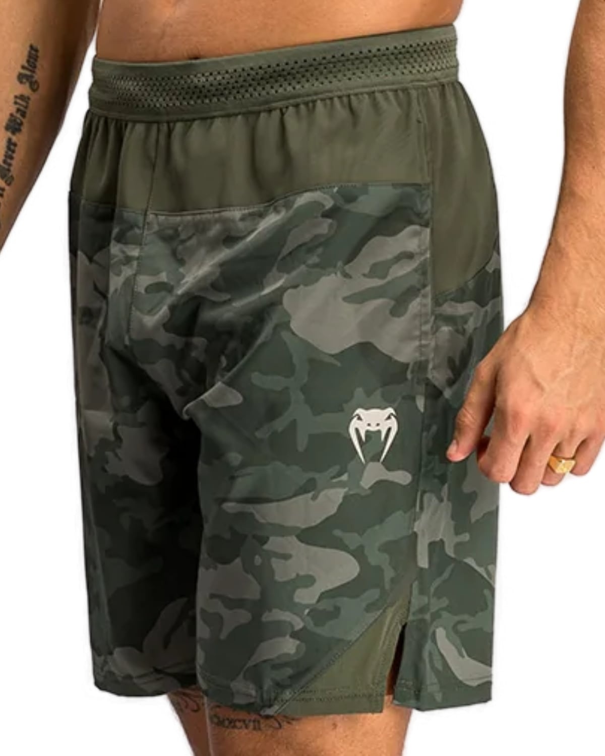 Venum G-Fit Air Dry-Fit Training Shorts Army Camo - Fightwear Shop - Europe