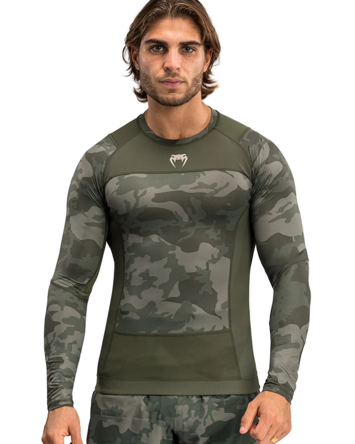 Venum G-Fit Air Rashguard L/S Army Camo - Fightwear Shop - Europe
