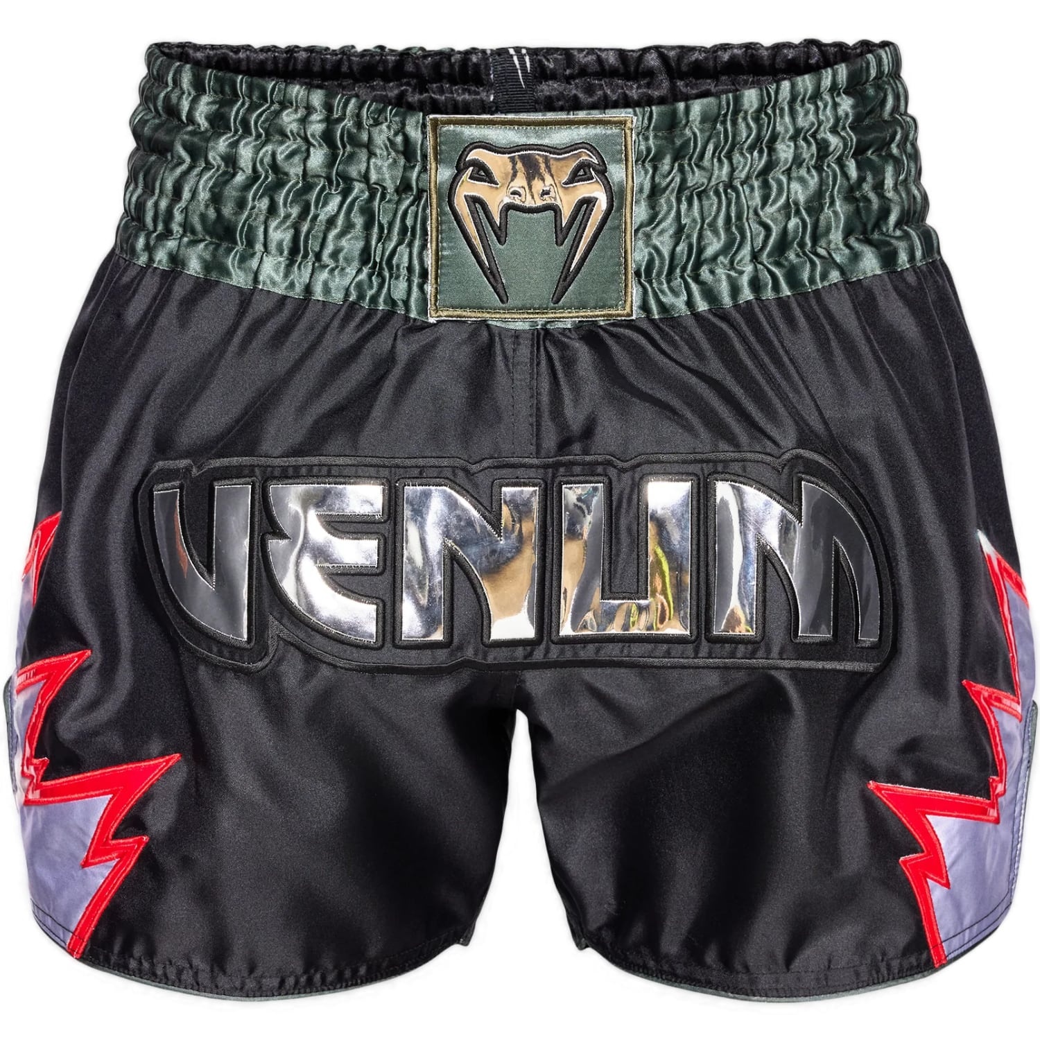 Venum Inferno Muay Thai Kickbox Shorts Schwarz Khaki - FIGHTWEAR SHOP ...