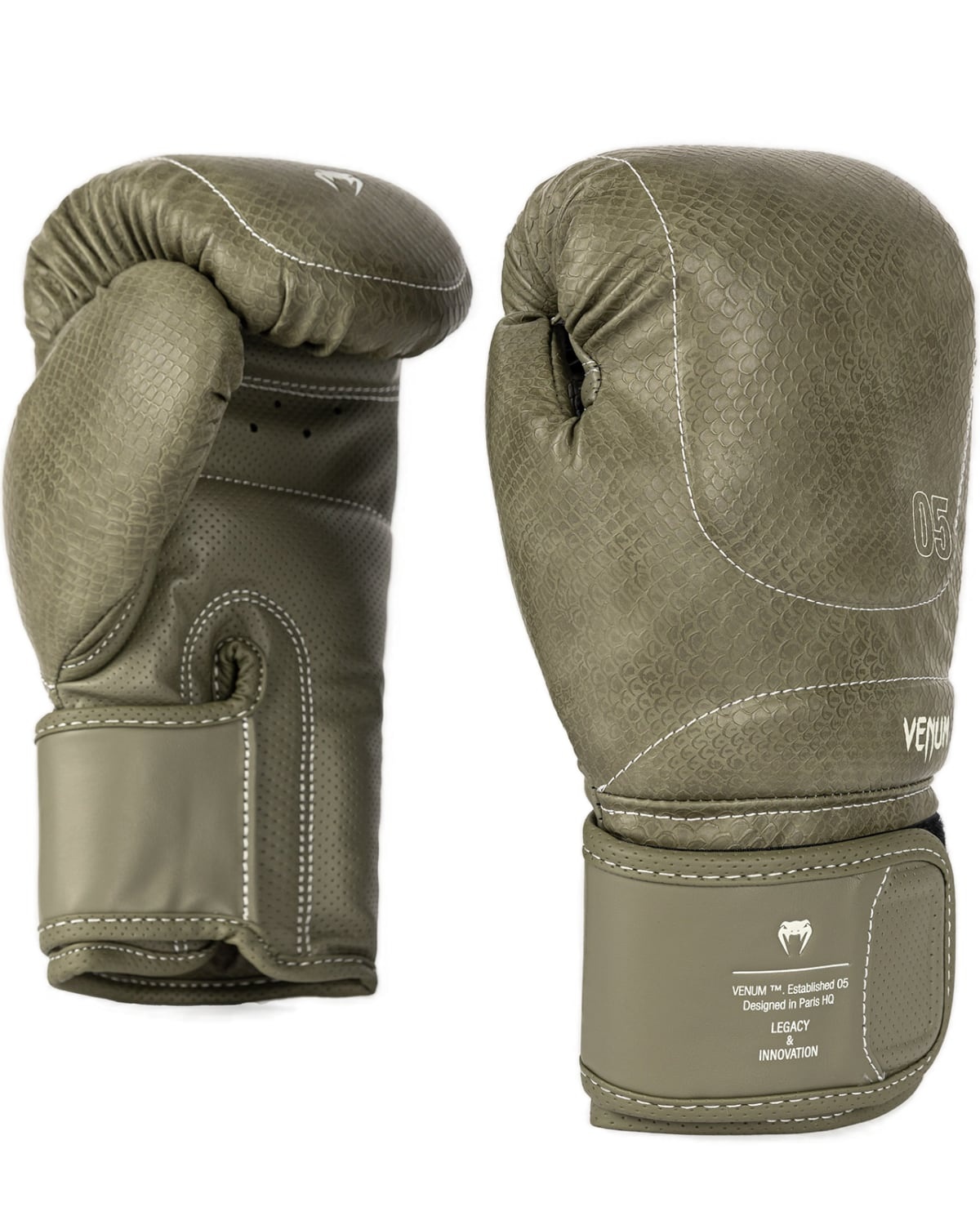 Venum Impact Evo Scales Bokshandschoenen Armee Green - Fightwear Shop ...