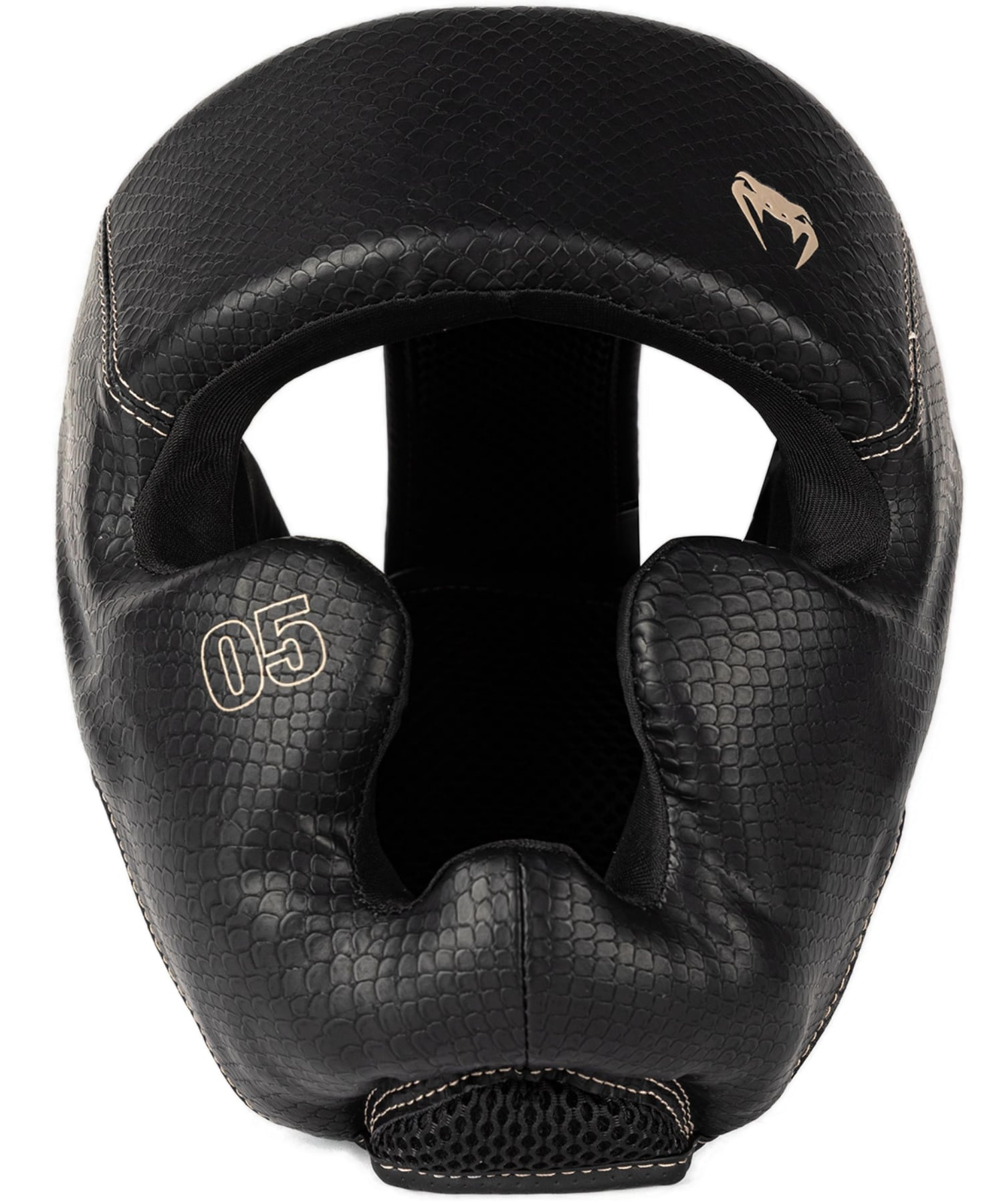 Venum Impact Evo Scales Head Protection Headgear Black - Fightwear Shop ...