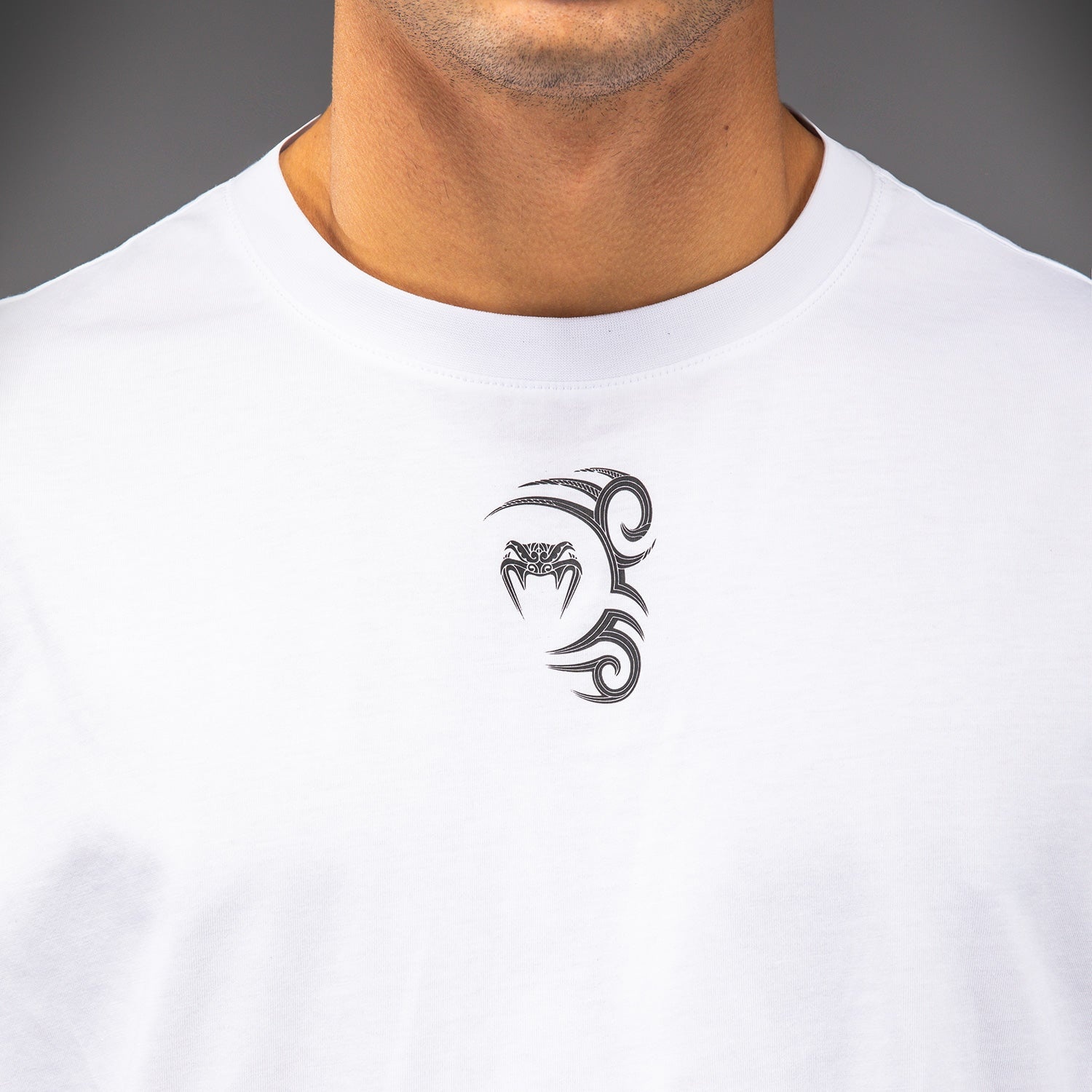 Venum x Mike Tyson Tiger Cotton T-Shirt Optical White - Fightwear Shop ...