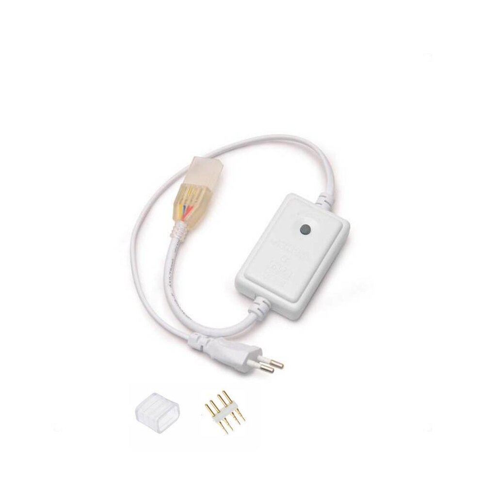 Aigostar LED RGB lysslange tilslutningskabel 230V EU stik inkl ...