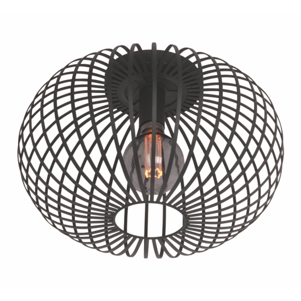 Freelight Loftslampe Aglio 40cm Sort - Ledpaneler.dk